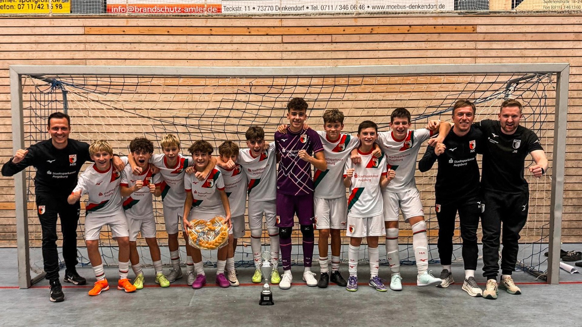 Turniersiege für die U15 und U14 | FC Augsburg